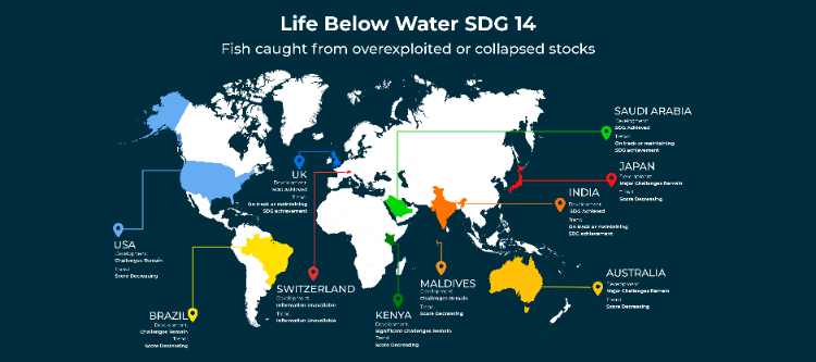 SDG Monitoring: Quantifying the Global Progress