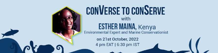 Converse to Conserve - Esther Maina | New opportunities and projects to ...